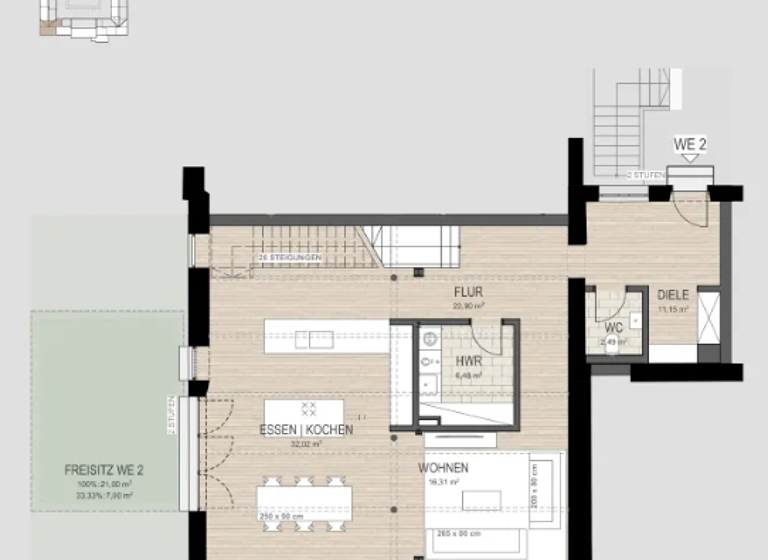 Wohnung 187.37 m² 1345317 € zum Kauf Schiefbahn,Willich (47877)