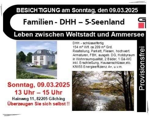 Haus 154 m² 1199999 € zum Kauf Neugilching,Gilching(82205)