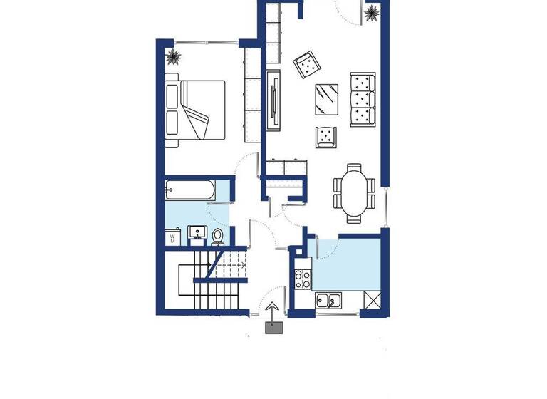 Wohnung 66 m² 650 € zur Miete Acordialstraße 27,Bloherfelde,Oldenburg ...