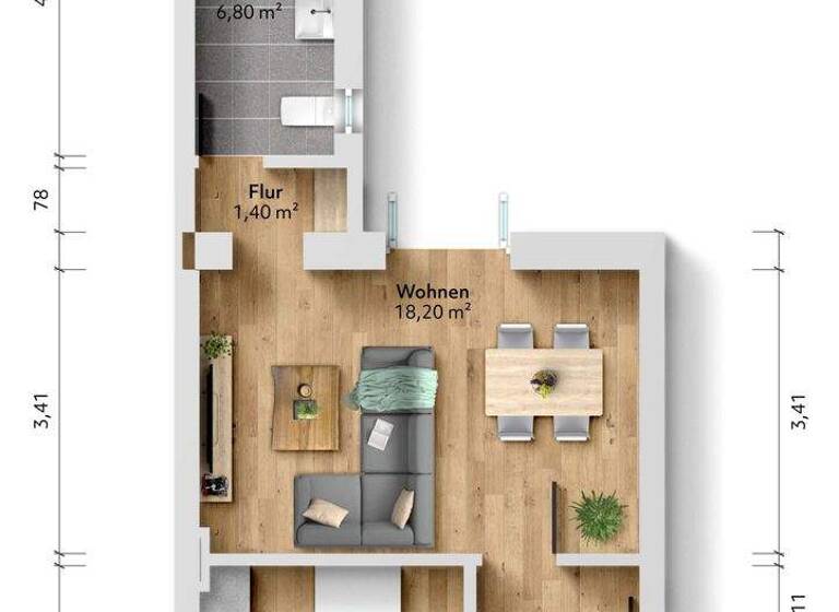 Haus 73 m² 199999 € zum Kauf Hassel,Gelsenkirchen (45896)