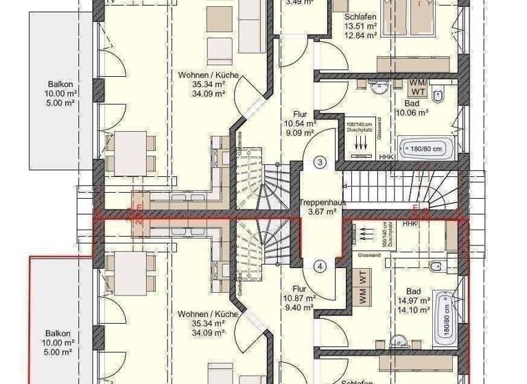 Wohnung 107 m² 566729 € zum Kauf Zingst,Zingst (18374)