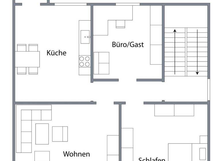 Wohnung 76 m² 760 € zur Miete Abtsbrede 35,Paderborn - Kernstadt ...