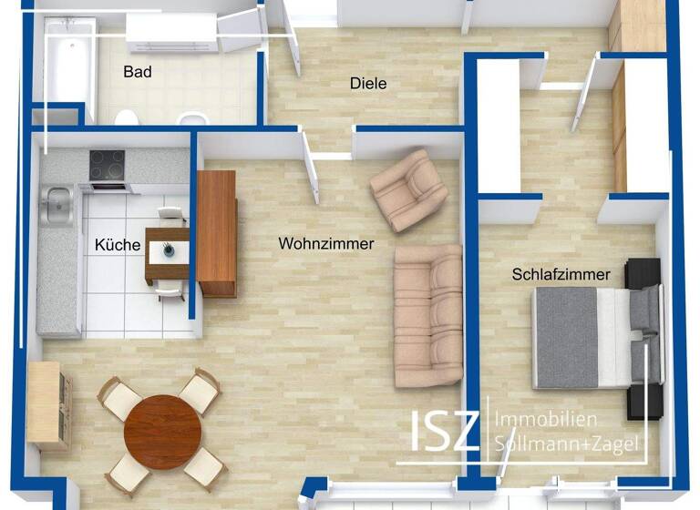 Wohnung 70 m² 249000 € zum Kauf Nordstadt,Fürth (90765)