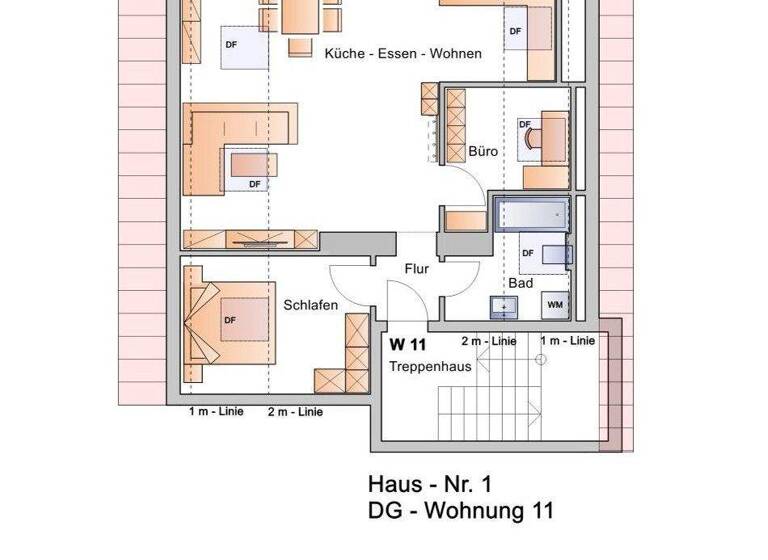 Wohnung 51.09 m² 149000 € zum Kauf Dillingen,Dillingen a.d.Donau (89407)