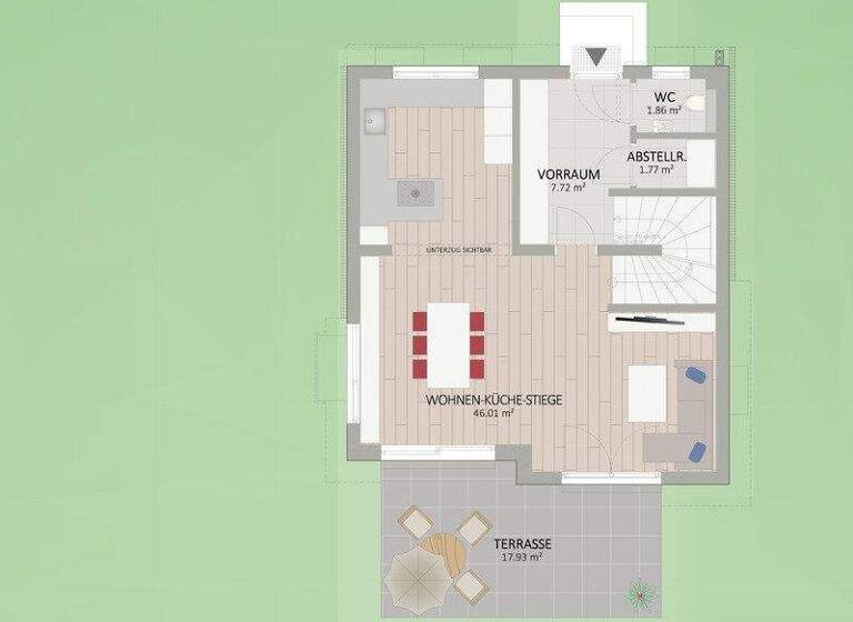 Haus 117.35 m² 859900 € zum Kauf Josef-Melichar-Gasse 14,Wien (1210)