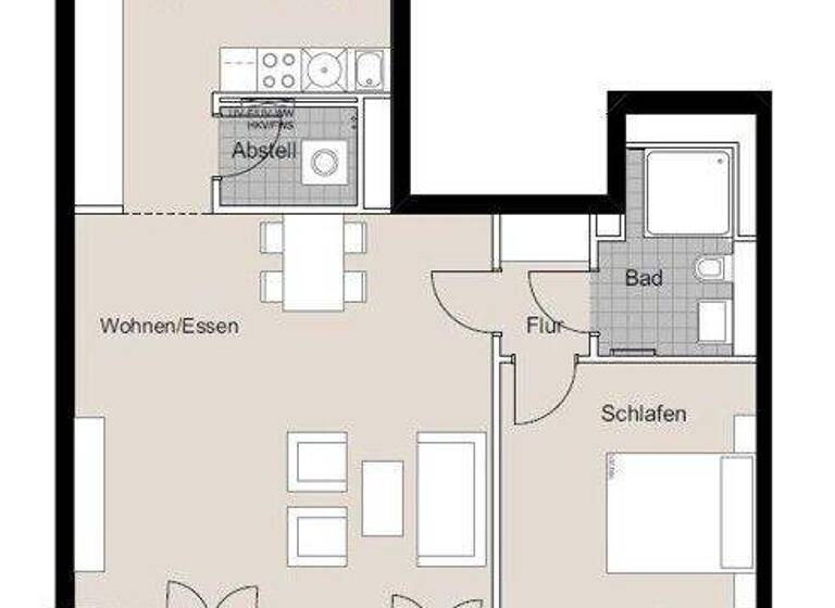 Wohnung 69.79 m² 1123.49 € zur Miete Zur Jenfelder Au 21,Jenfeld ...