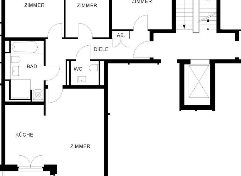 Wohnung 93.82 m² 688.95 € zur Miete Em Simonsveedel 1,Weidenpesch,Köln ...