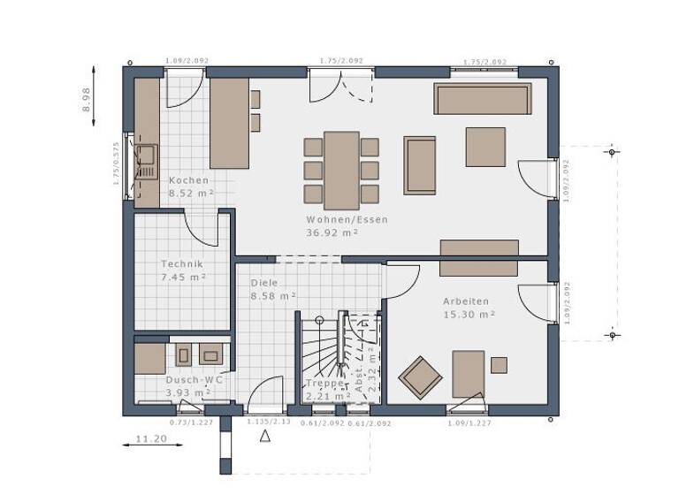 Haus 169 m² 666999 € zum Kauf Caputh,Schwielowsee (14548)