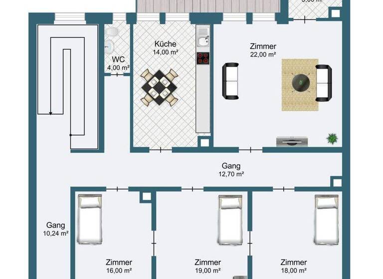 Haus 552 m² 1980000 € zum Kauf Oststadt,Karlsruhe (76131)