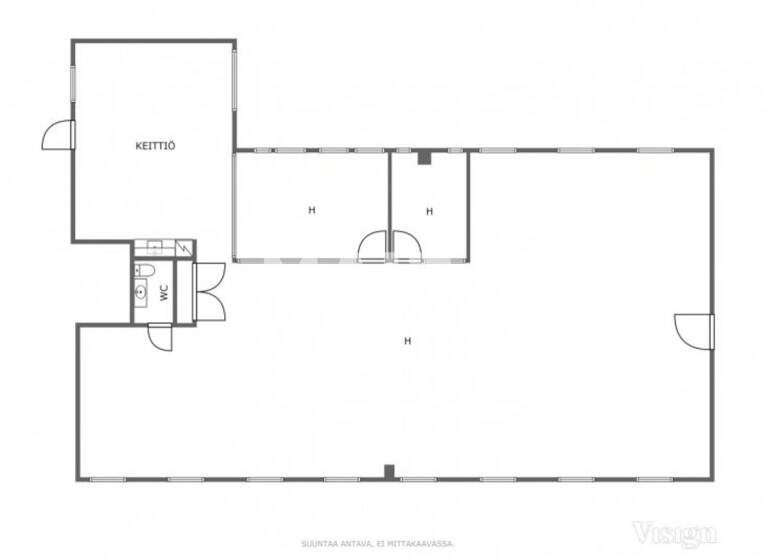 Büro-Praxisfläche zur Miete Helsinki (00280)