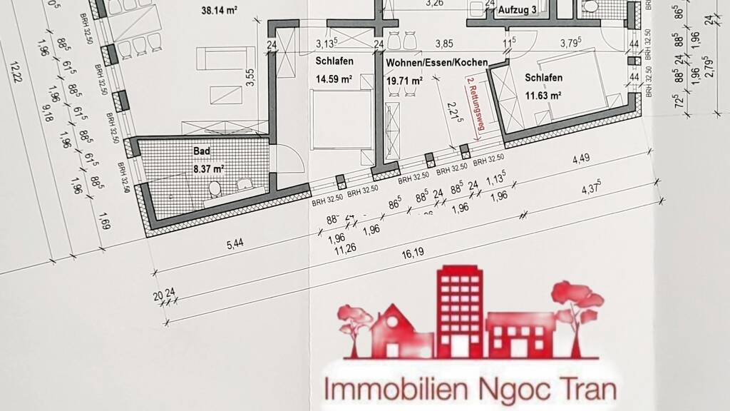 Wohnung 35 m² 200000 € zum Kauf Perl,Perl (66706)