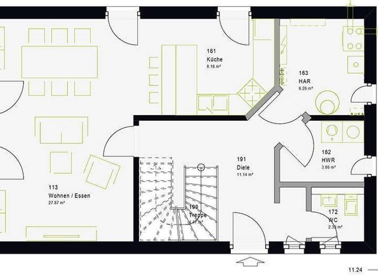 Haus 127 m² 294999 € zum Kauf Rieneck (97794)