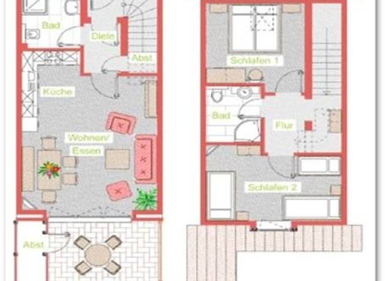 Haus 72 m² 239900 € zum Kauf Seepark 2c,Burhave,Butjadingen (26969)