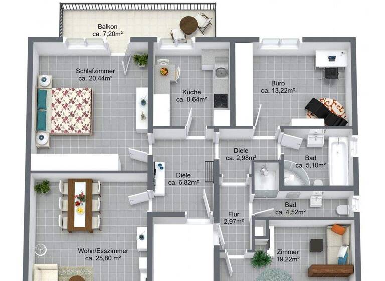 Wohnung 109.21 m² 385000 € zum Kauf Eggenstein,Eggenstein-Leopoldshafen (76344)
