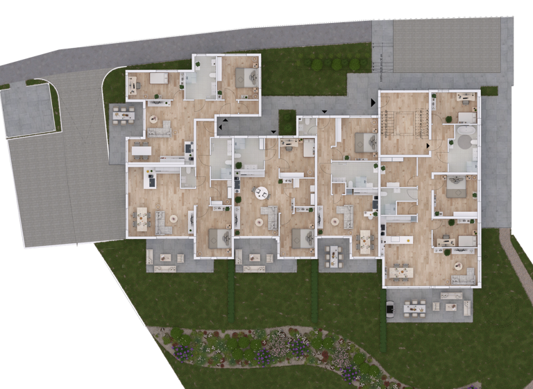 Wohnung 72 m² 379000 € zum Kauf Dettensser Str. 70,Dommelsberg ...