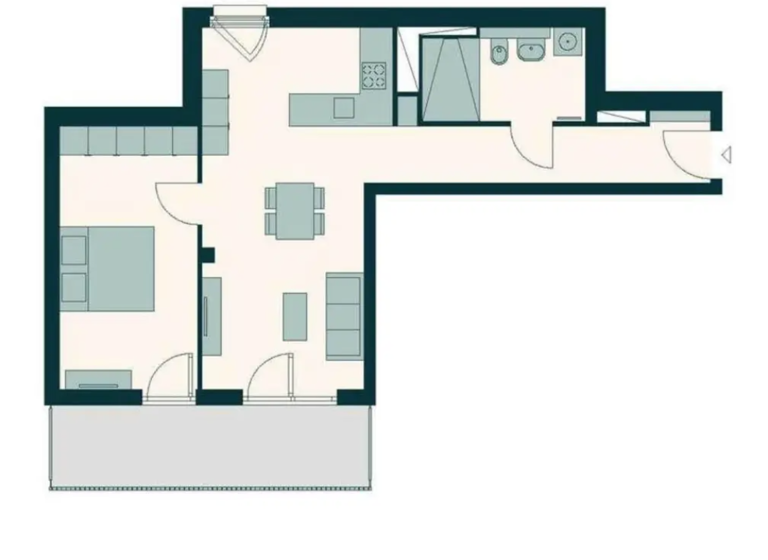 Wohnung 66 m² 1500 € zur Miete Kreuzberg,Berlin (12159)
