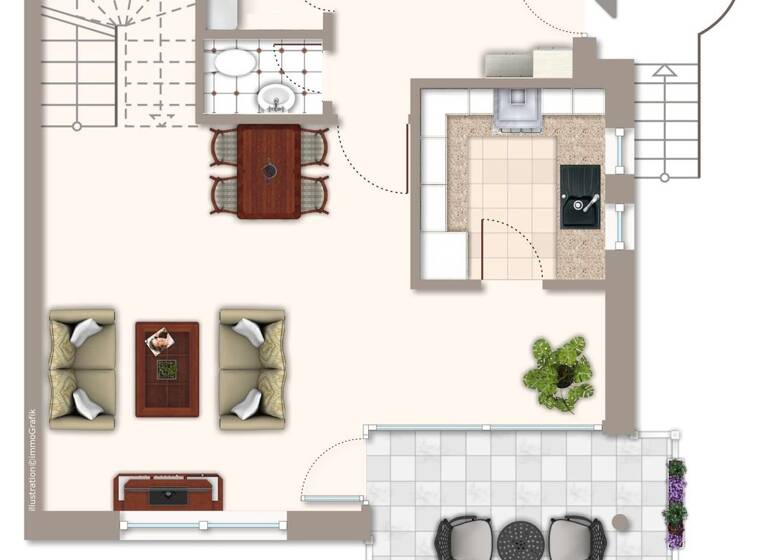 Wohnung 103.43 m² 355000 € zum Kauf Schloß Neuhaus,Paderborn (33104)