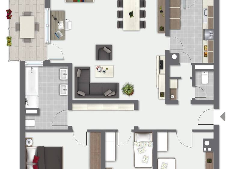 Wohnung 111.64 m² 449000 € zum Kauf Am Weinberg,Ulm (89075)